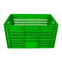 China Eco-Friendly Stackable Plastic Basket for Customized Logo Storage Solutions for sale