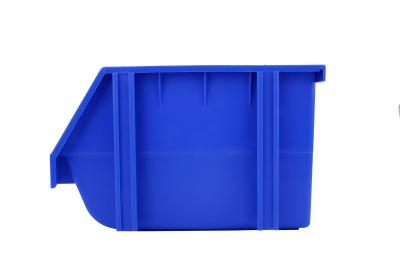 China Hangende plank delen pick bins Customized logo Plastic Divider opslag voor kleine ruimtes Te koop