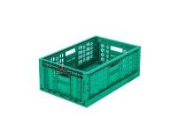 China Durable Foldable Stackable Plastic Crates for Convenient Transportation and Storage for sale