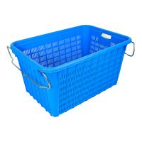 China Logo Customized Rectangular Thickened Storage Mesh Crate for Plastic Dislocation for sale