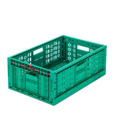 Китай Пластиковая корзина для хранения большая сетка овощная складная корзина с индивидуальным логотипом продается