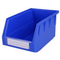 China Eco-Friendly Stackable Plastic Shelf Bin for Organizing Small Parts in Customized Logo for sale