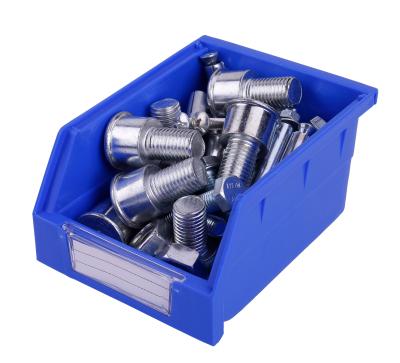 China PP-classificatie hangende organisatie krat opslag plastic plankbak multifunctionele stapelbare vaste doos Te koop