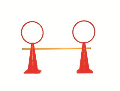 China PP Football Training Cone met meerdere kleuropties en aangepast logo Te koop