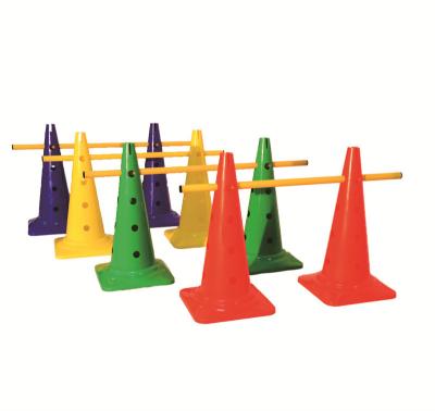 China PP Football Training Cone met meerdere kleuropties en aangepast logo Te koop