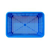 China Supermarket Mesh Moving Crate Storage Basket with Customized Logo and Stackable Design for sale