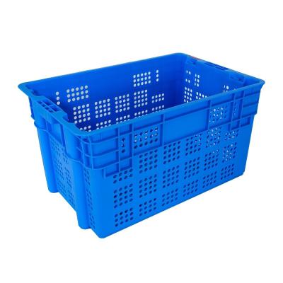Cina La raccolta logistica semplificata con una cassa di plastica a maglia ventilata impilabile e instabile in vendita
