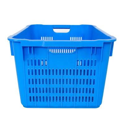 Cina PP Vegetali Frutta Cesto instabile Cesto di plastica mobile con maglia Cesto di plastica alimentare impilabile in vendita