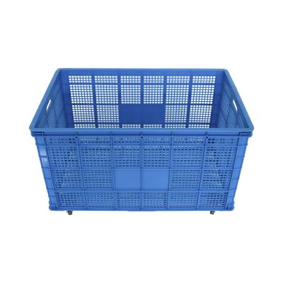 China Caixas de plástico empilháveis instaáveis OEM Eco-friendly Capacidade de carga forte à venda
