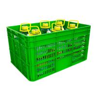 China Space-Saving Used Plastic Crates Foldable Collapsible and Ideal for Vegetable Packing for sale