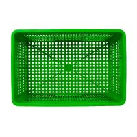 China Customized Logo Nestable Plastic Storage Crate for Stackable and Space-Saving Storage for sale