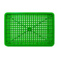 China Customized Logo Nestable Plastic Storage Crate for Stackable and Space-Saving Storage for sale