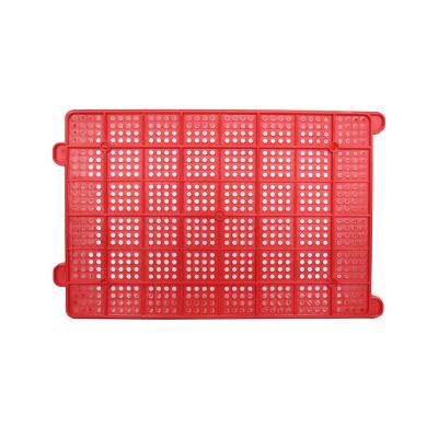 Cina ISO9001 Certificato Tourtop Plastic Moving Crates Stackable Meat Lugs per il Nord America in vendita