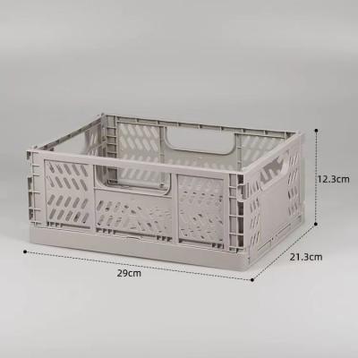 Cina Convenient Mesh Plastic Crates per ufficio scrivania impilabile e blu NO Design pieghevole in vendita