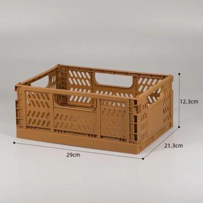 Cina Convenient Mesh Plastic Crates per ufficio scrivania impilabile e blu NO Design pieghevole in vendita