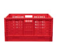 China Farm Supermarket Collapsible Storage Crate Function Storange Foldable Plastic Crates for sale