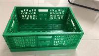 China PE/PP Material Small Foldable Plastic Storage Box Crates for Easy Storage for sale