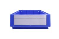 China Workbench Plastic Organizer Bins with Divider Stackable Parts Storage Bin for sale