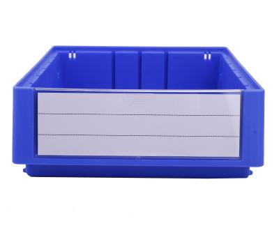 Cina Contenitore per scaffali in plastica in stile scatola solida per la gestione del magazzino ecocompatibile in vendita