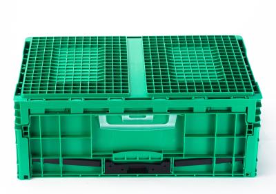 中国 プロフェッショナル 折りたたむ式 積み重ね式 プラスチックのターンオーバーボックス 販売のため