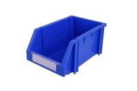 China PP Storage Container Heavy Duty Plastic Hanging Shelf Bin for Stacking Tools in Storage for sale