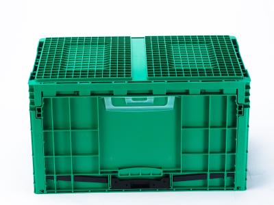 Cina Cassa di plastica pieghevole a contenitore blu per soluzioni di stoccaggio versatili in vendita