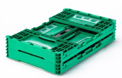China Stapelbare plastic opslagcontainer voor eenvoudig stapelen en nestelen in het magazijn Te koop