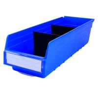 China Plastic Storage Shelf Bins for Workshop Organizer Space Saver Workbench Crate Solid Box for sale