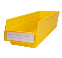 China Plastic Storage Shelf Bins for Workshop Organizer Space Saver Workbench Crate Solid Box for sale