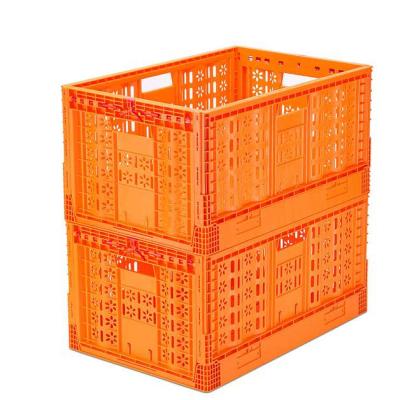 Cina Scatola di plastica a maglia pieghevole con cassa ventilata personalizzata per frutta e verdura in grandi quantità in vendita
