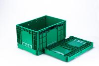 China Customized Logo Tool Storage Collapsible Plastic Container for Warehouse Storage for sale