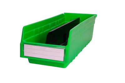 Cina Laboratorio contenitori di scaffali in plastica per la raccolta di parti dimensioni interne 480x178x88mm pieghevoli in vendita