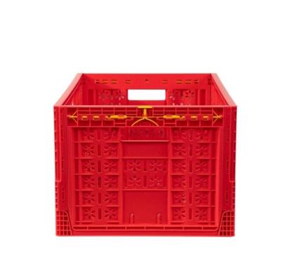 Китай 30 кг грузоподъемности складной пластиковый контейнер для промышленного в мобильном хранилище продается