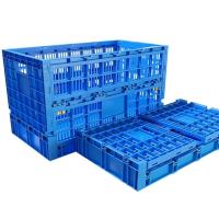 China Foldable and Collapsible Egg Crate Meshy Box for Convenient Egg Transportation Solutions for sale