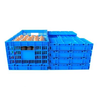 China Opvouwbare en opvouwbare eierkist meshbox voor handige eierentransportoplossingen Te koop