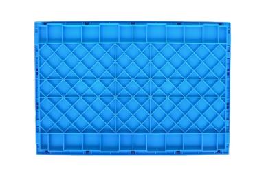 China Almacenamiento UE Industria Logística PP Ventaja Estableable Estableable Tote Caja de mudanza de plástico con tapa conectada en venta