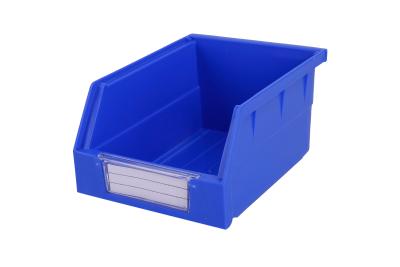 Cina Logo personalizzato Rectangle Office Organizer Bins PP Stackable Solid Boxes per piccole parti in vendita