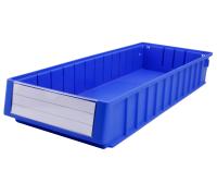 China NO Foldable Mobility Shelf Bin Eco-Friendly PP Stacking Bin Dividable Storage Crate for sale