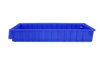 China NO Foldable Mobility Shelf Bin Eco-Friendly PP Stacking Bin Dividable Storage Crate for sale