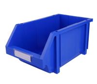 China Plastic Stackable Shelf Bins with Divider The Perfect Home Organization Solution for sale