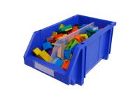 China Plastic Stackable Shelf Bins with Divider The Perfect Home Organization Solution for sale