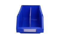 China Plastic Stackable Shelf Bins with Divider The Perfect Home Organization Solution for sale