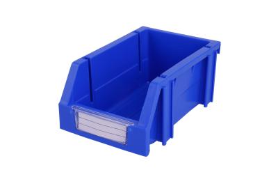 China Multifunctionele onderdelen opslag Plastic Solid Box met op maat gemaakte kleur PP hangende containers Te koop