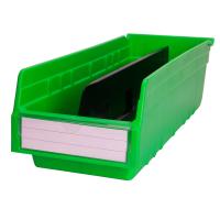China PP Shelf Bin Workbench Stackable Solid Box for Tool Spare Parts Storage in Office for sale