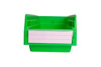 China PP Shelf Bin Workbench Stackable Solid Box for Tool Spare Parts Storage in Office for sale
