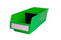 China PP Shelf Bin Workbench Stackable Solid Box for Tool Spare Parts Storage in Office for sale