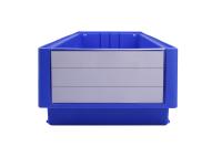 China PP Mobility Shelf Bin for Nut and Bolt NO Foldable Eco-Friendly Stackable Plastic Box for sale