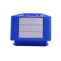China Customized Logo Plastic Shelf Bin with Divider The Ultimate Office Storage Solution for sale