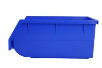 China Customized Logo Warehouse Storage Solid PP Box Small Parts Stackable Organizer Bin Plastic Shelf Bin for sale