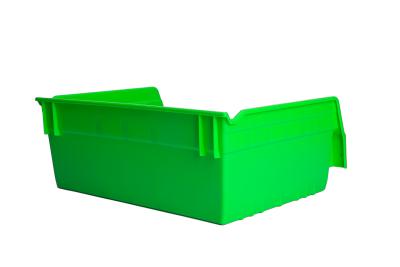 Cina Dimensioni interne di 280x376x88mm Semi-aperto davanti contenitore di scaffali in plastica per l'organizzazione degli strumenti in vendita